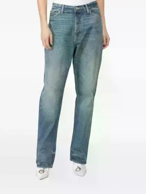 AYA MUSE Button-fastening Jeans