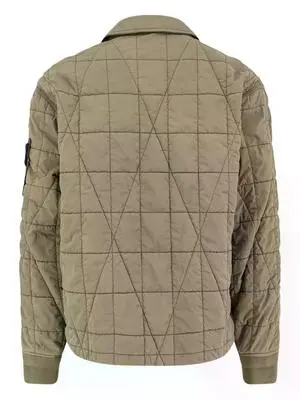 Stone Island Quilted Jacket With Patch Pockets