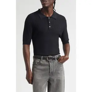 GOLDEN GOOSE Journey Rib Polo