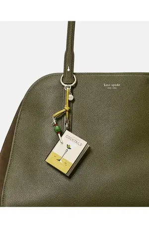 Kate Spade New York Charmed Cocktail Leather Bag Charm