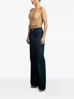 Zimmermann Rebellion Beaded Crop Top