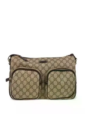 Gucci 2010s Gg Monogram Shoulder Bag