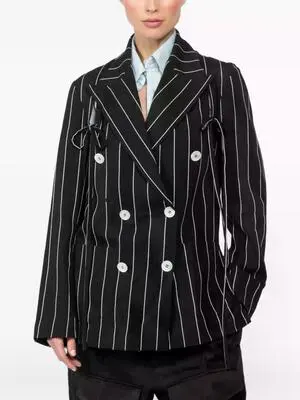 Setchu Double Breasted Blazers For Women