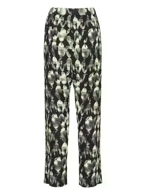 Henrik Vibskov Printed Drawstring Trousers - Black