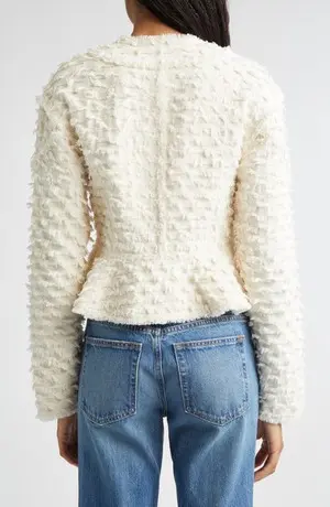 Ulla Johnson Rosalind Cotton Peplum Jacket