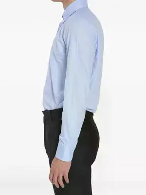BORRIELLO NAPOLI Vomero Button-down Collar Shirt - Blue