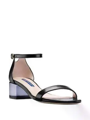 STUART WEITZMAN Lucite Block-heel Sandals