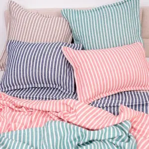CAROL & FRANK Bengal Stripe Blanket - Pink