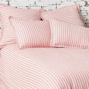 CAROL & FRANK Bengal Stripe Blanket - Pink