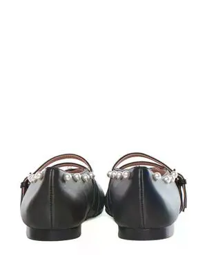 COCCINELLE Risako Pearl Strap Ballerinas