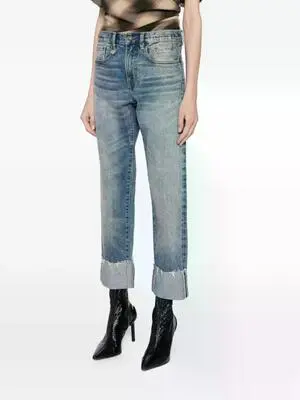 R13 Romeo Cuffed Jeans