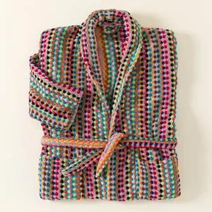 UNCOMMON GOODS Super Plush Confetti Robe Kalkedon Towels - Multi