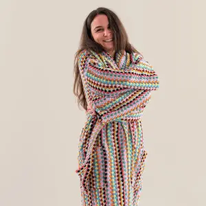 UNCOMMON GOODS Super Plush Confetti Robe Kalkedon Towels