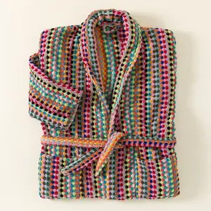 UNCOMMON GOODS Super Plush Confetti Robe Kalkedon Towels - Multi
