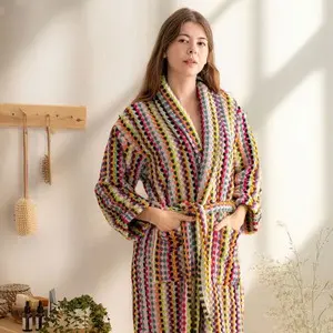 UNCOMMON GOODS Super Plush Confetti Robe Kalkedon Towels
