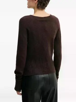 SANDRO FERRONE Ribbed Long-sleeve Sweater