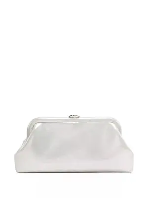 Jimmy Choo Silver Tone Clutches