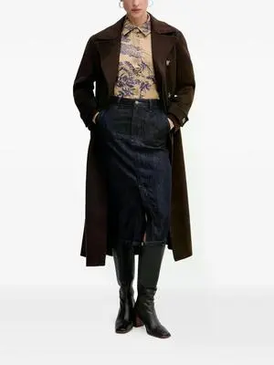 PEDRO DEL HIERRO Belted Coat