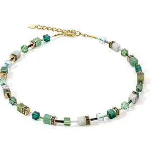 COEUR DE LION Geocube Iconic Precious Necklace - Green