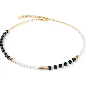 COEUR DE LION Precious Fusion Offset Necklace - Pearl