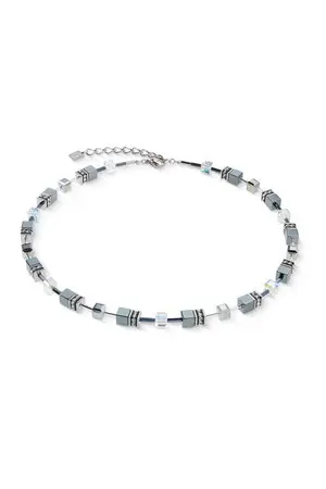 COEUR DE LION Geocube® Necklace - Platinum