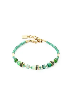 COEUR DE LION Mini Cubes Bracelet - Green