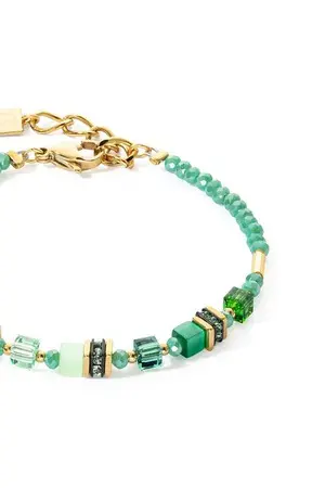 COEUR DE LION Mini Cubes Bracelet - Green