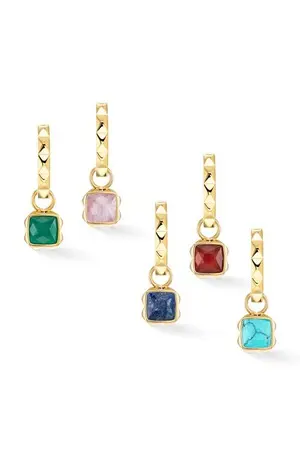 COEUR DE LION Spikes 23 Hoop Earrings - Gold