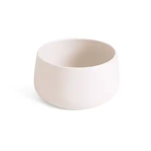 GHARYAN STONEWARE Ewa Serving Bowl - Matte White