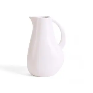 GHARYAN STONEWARE Kuduo Pitcher - Matte White