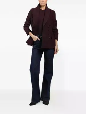 Masnada Double-breasted Jacket - Purple