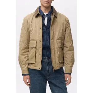 Mango Quilted Jackets For Men
