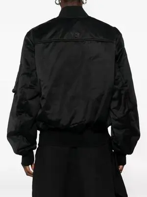 Y3 Logo-print Bomber Jacket