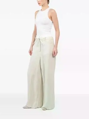 Masnada Frayed Palazzo Pants