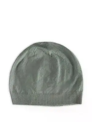 Rick Owens Ribbed Beanie - Green