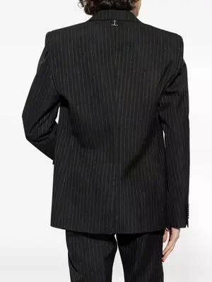 Alexander McQueen Pinstriped Blazer