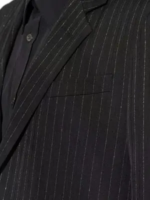 Alexander McQueen Pinstriped Blazer