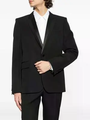 Alexander McQueen Shawl-lapel Single-breasted Blazer