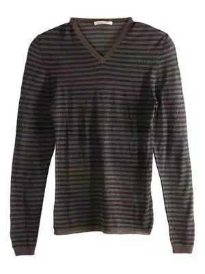 Paloma Wool Striped V-neck Top