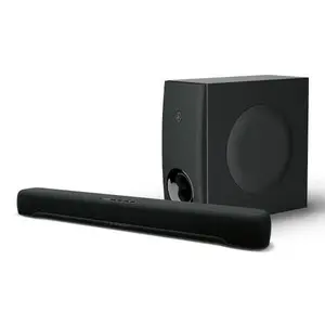 YAMAHA Sr-c30a 2.1 Channel Compact Sound Bar System With Wireless 50w Subwoofer - Black
