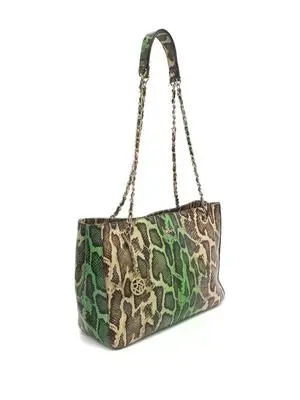 Dkny Python-embossed Tote