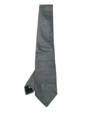 BOSS BOSS Jacquard Silk Tie Grey