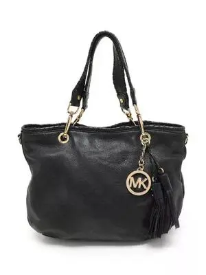 Michael Kors Leather Shoulder Bag - Black