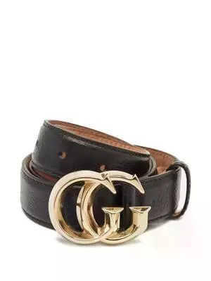 GUCCI Double G Calf Leather Belt