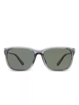 Moncler Rectangular Emblem Sunglasses - Grey
