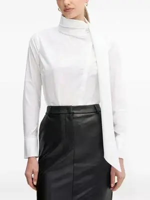 SANDRO FERRONE Tie-neck Blouse