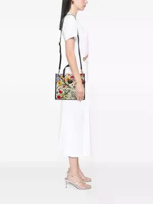 Gucci Flora Canvas Satchel