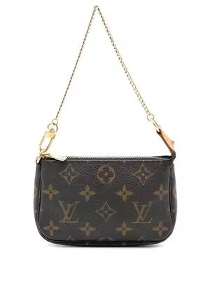 LOUIS VUITTON 2005 Monogram Mini Pochette Accessoires Handbag