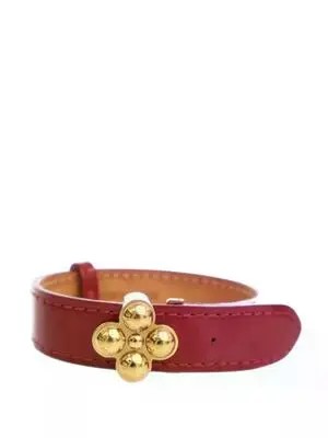 LOUIS VUITTON 2010 Monogram Vernis Bloom It Bracelet 17 Costume Bracelet - Red