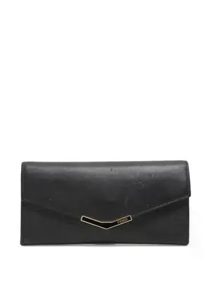 Fendi 2jours Leather Wallet - Black